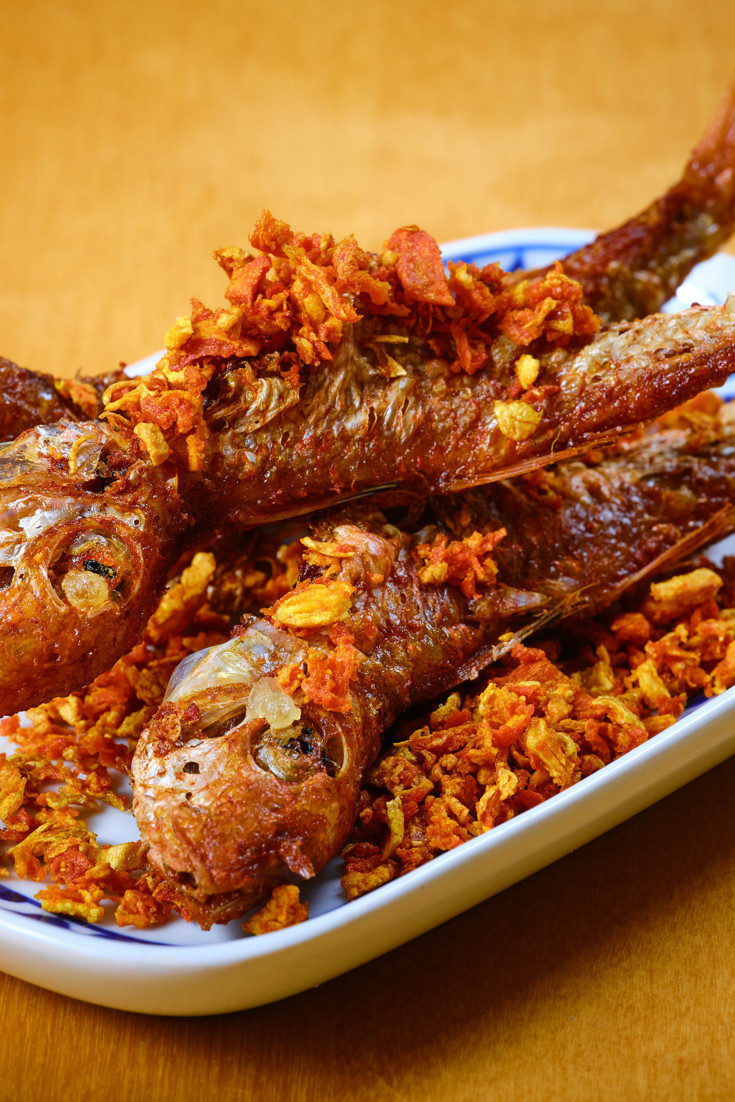 Crispy Turmeric Red Mullet Recipe - Great British Chefs