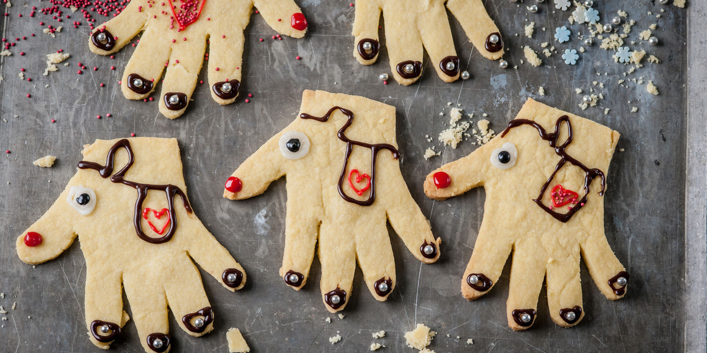 Reindeer Christmas Cookies Recipe - Great British Chefs