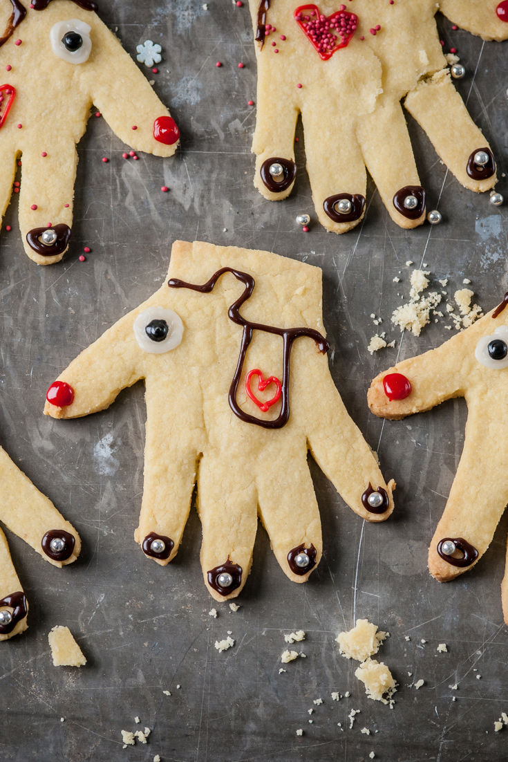 Reindeer Christmas Cookies Recipe - Great British Chefs