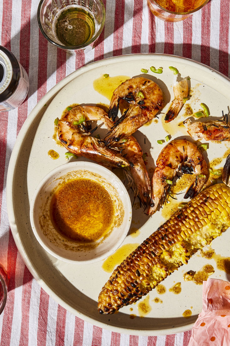 Prawns with Sweetcorn and Special Seafood Seasoning Dust Recipe - Great ...