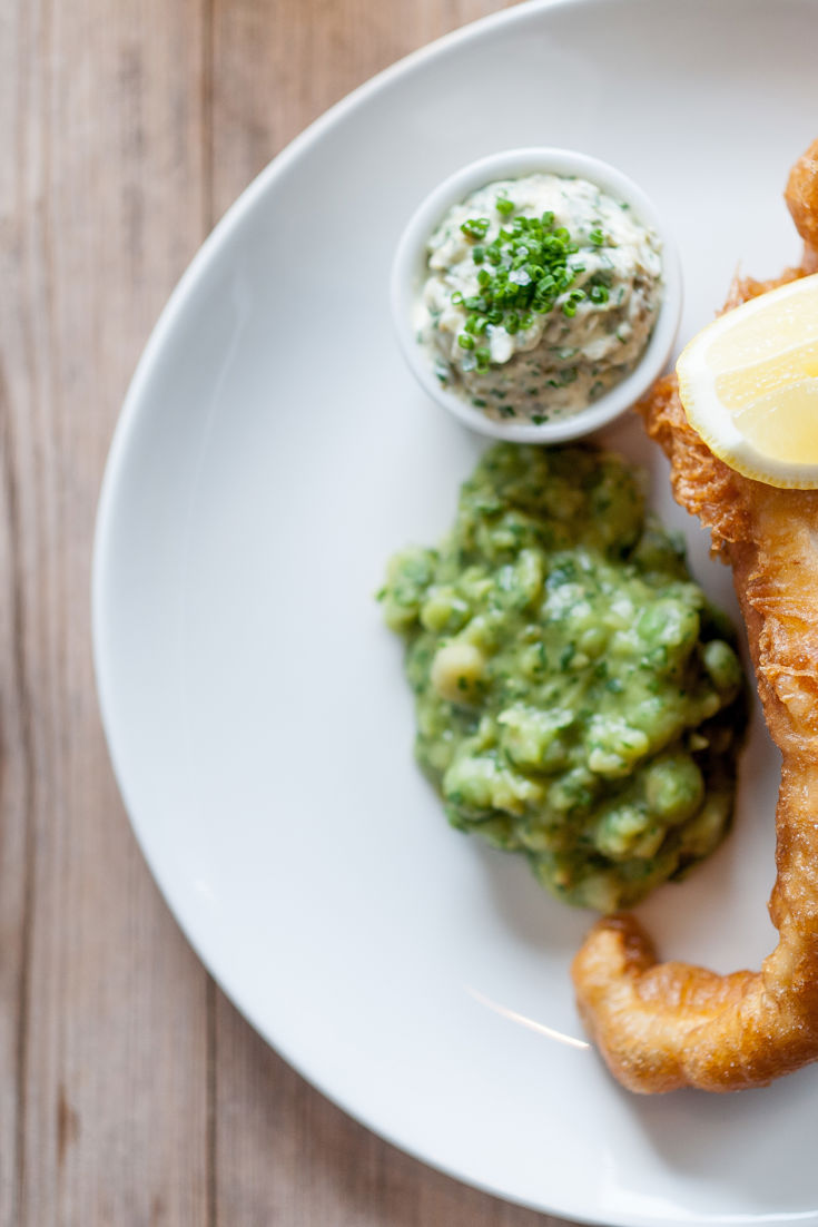 Fish, Chips and Mushy Peas Recipe - Great British Chefs