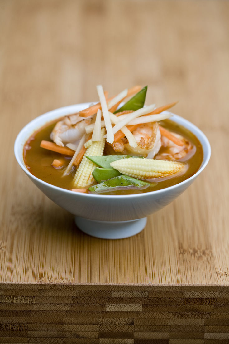 How to Poach Prawns - Great British Chefs