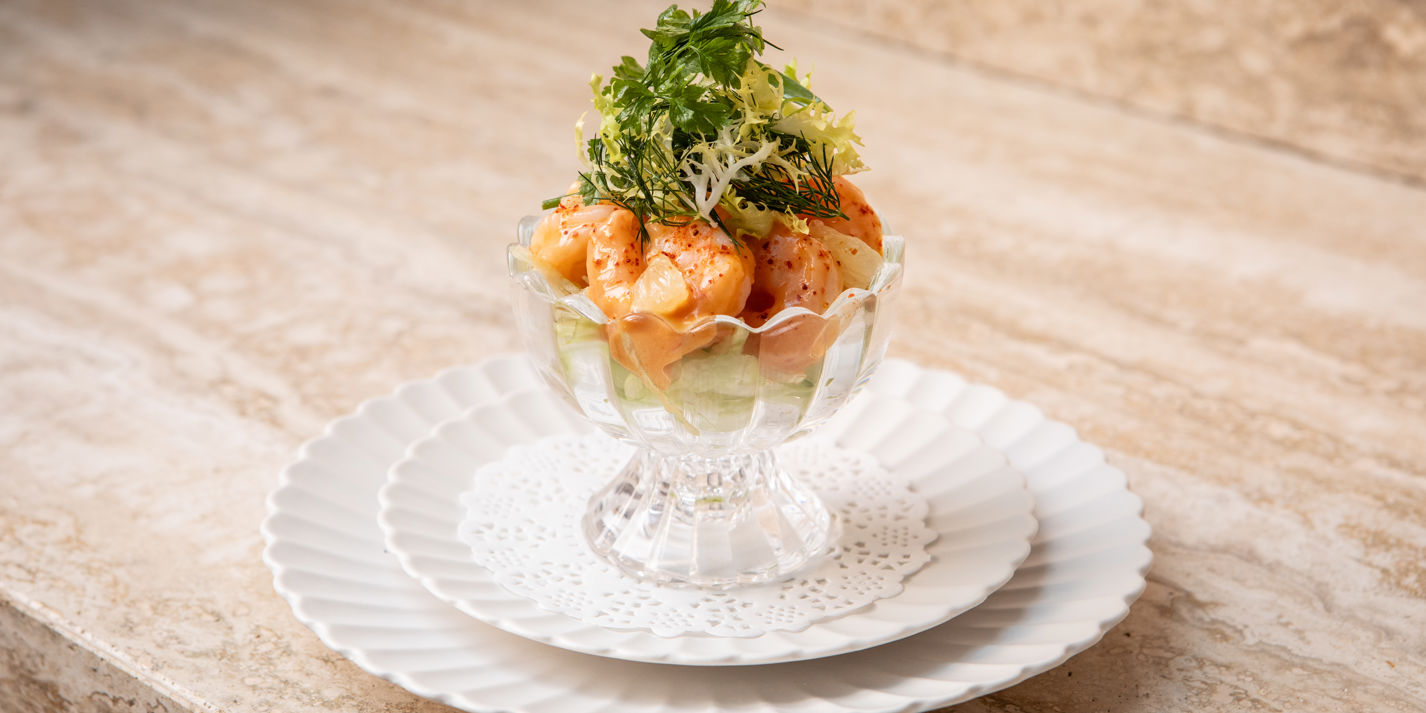 Prawn Cocktail with Lemon Dressing Recipe - Great British Chefs
