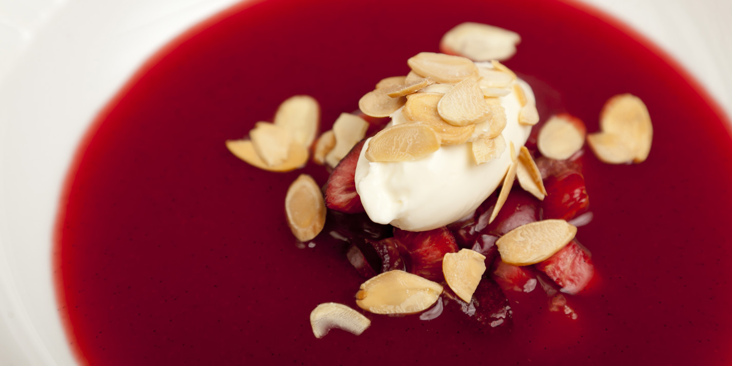 Cherry Soup Recipe - Great British Chefs