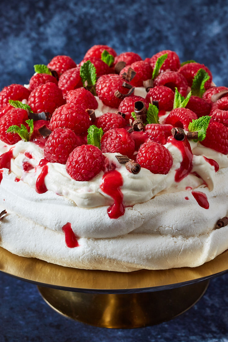 Raspberry Pavlova Recipe - Great British Chefs