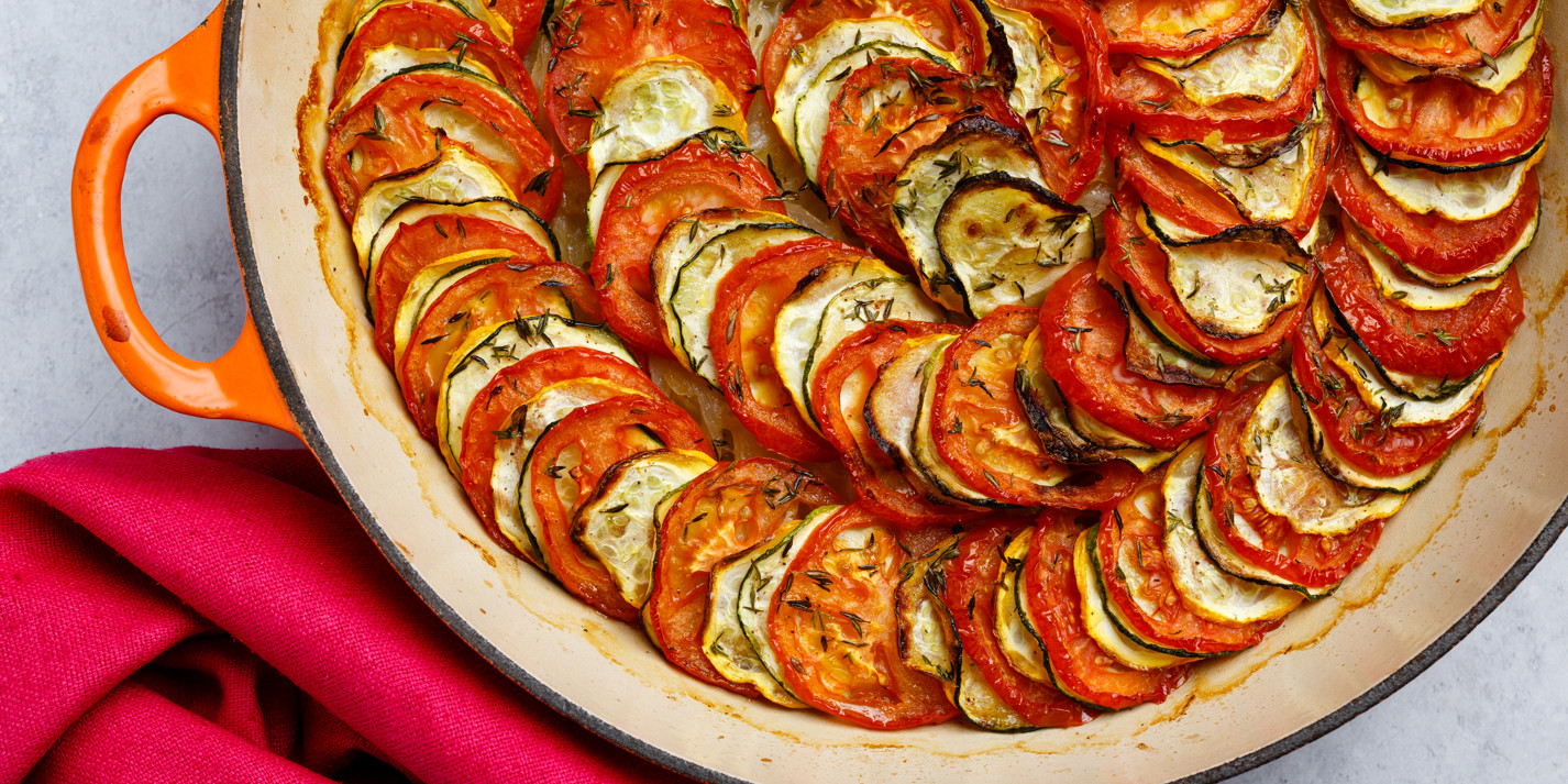 Courgette and Tomato Gratin Recipe - Great British Chefs