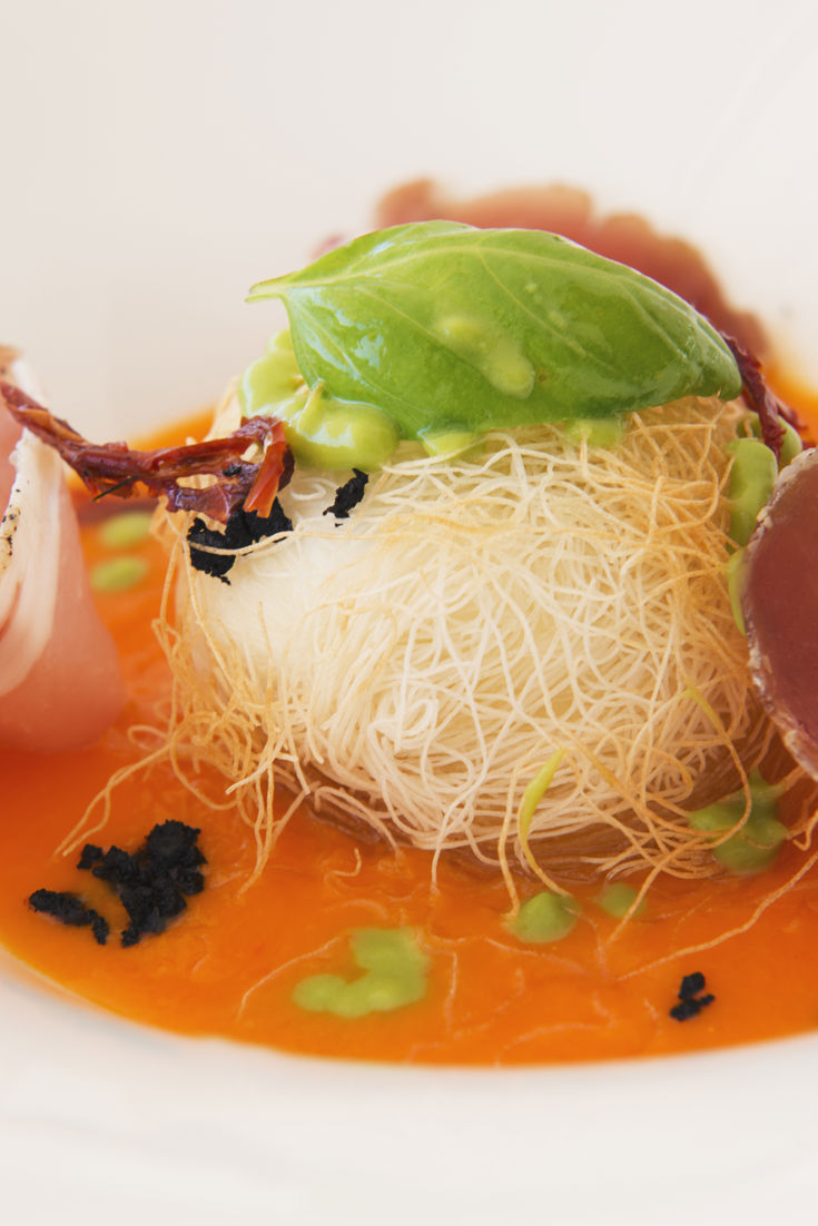 Burrata in Pastry with Tomato Sauce Recipe - Great Italian Chefs