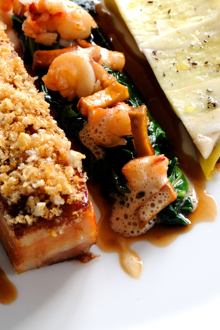 Pork Belly Recipe With Lobster & Cep Cannelloni - Great British Chefs