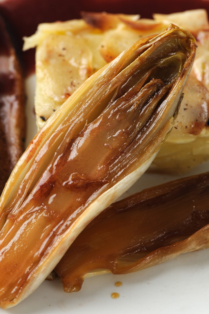 Caramelised Chicory Recipe - Great British Chefs