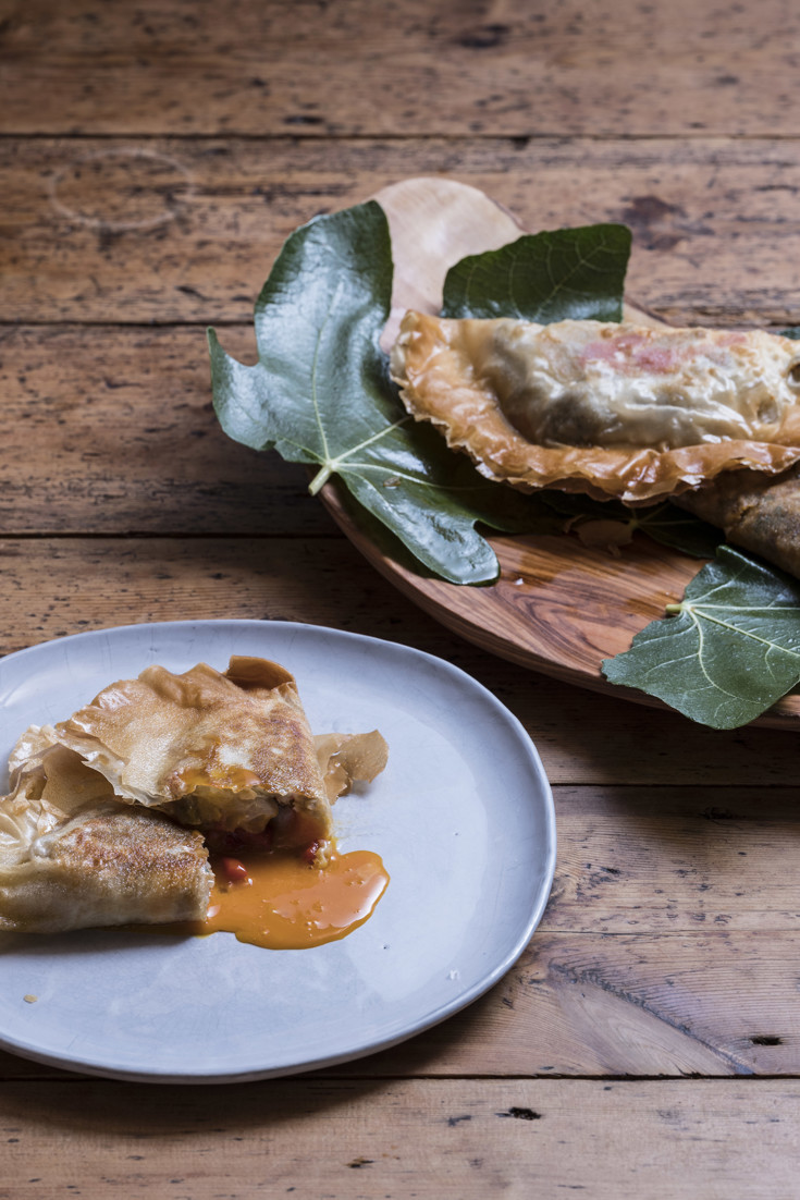 Aubergine and Chorizo Burika Recipe - Great British Chefs