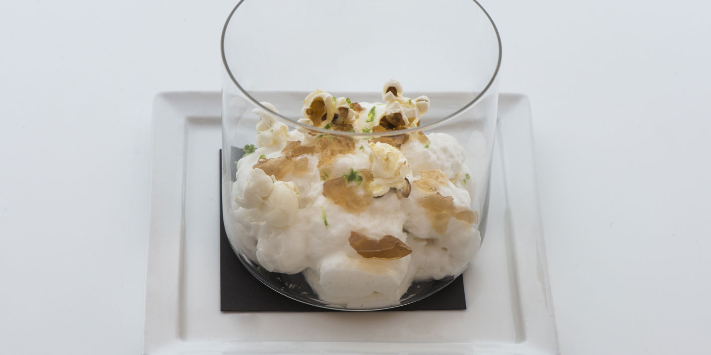 Coconut and Lime Mousse with Rum Jelly Recipe - Great Italian Chefs