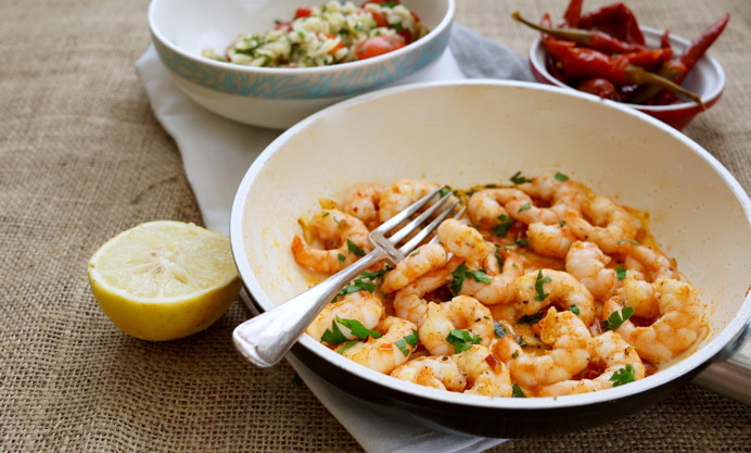 Chilli Prawn Pasta Salad Recipe - Great British Chefs
