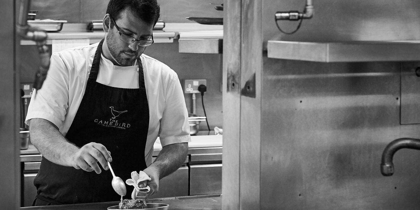 Jozef Rogulski, Chef At The Game Bird - Great British Chefs