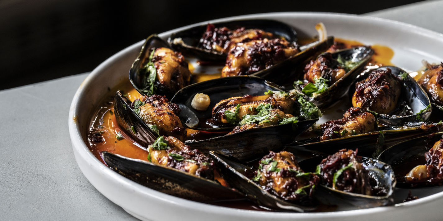 'Nduja Mussels with Gremolata Recipe - Great British Chefs