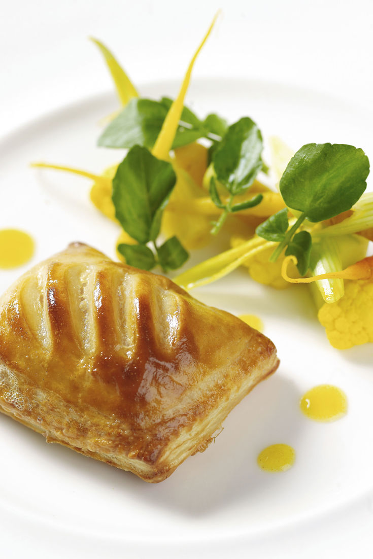 Rabbit & Leek Turnover Recipe With Piccalilli - Great British Chefs