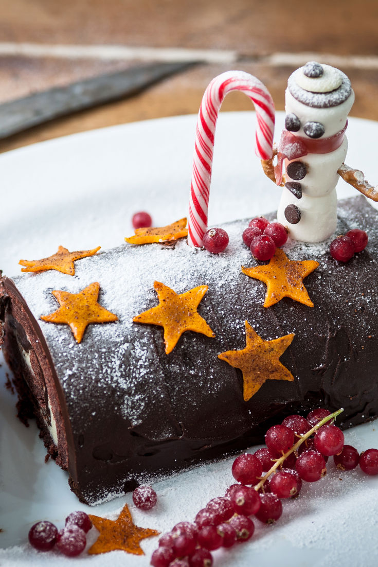 North Pole Christmas Cake Recipe - Great British Chefs