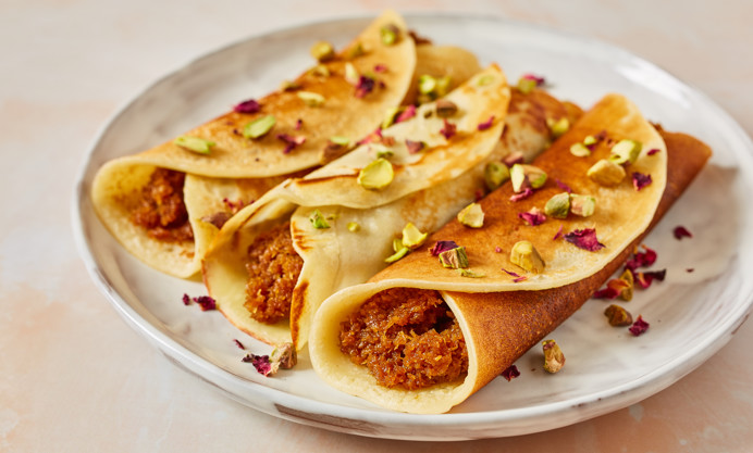 Patishapta Pita Recipe (Bangladeshi Rice Crêpes) - Great British Chefs