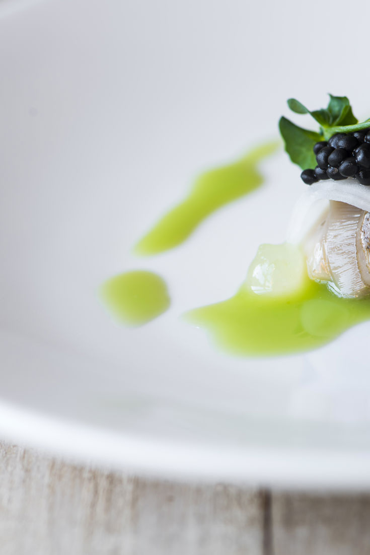 Oyster and Cucumber Canapé Recipe - Great British Chefs