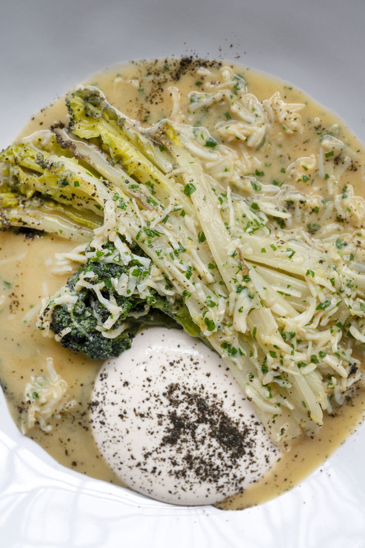 Sea Kale, Sprouting Broccoli and Crab Recipe - Great British Chefs