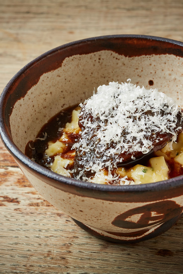 Beef Cheek with Parsnip 'Risotto' Recipe - Great British Chefs