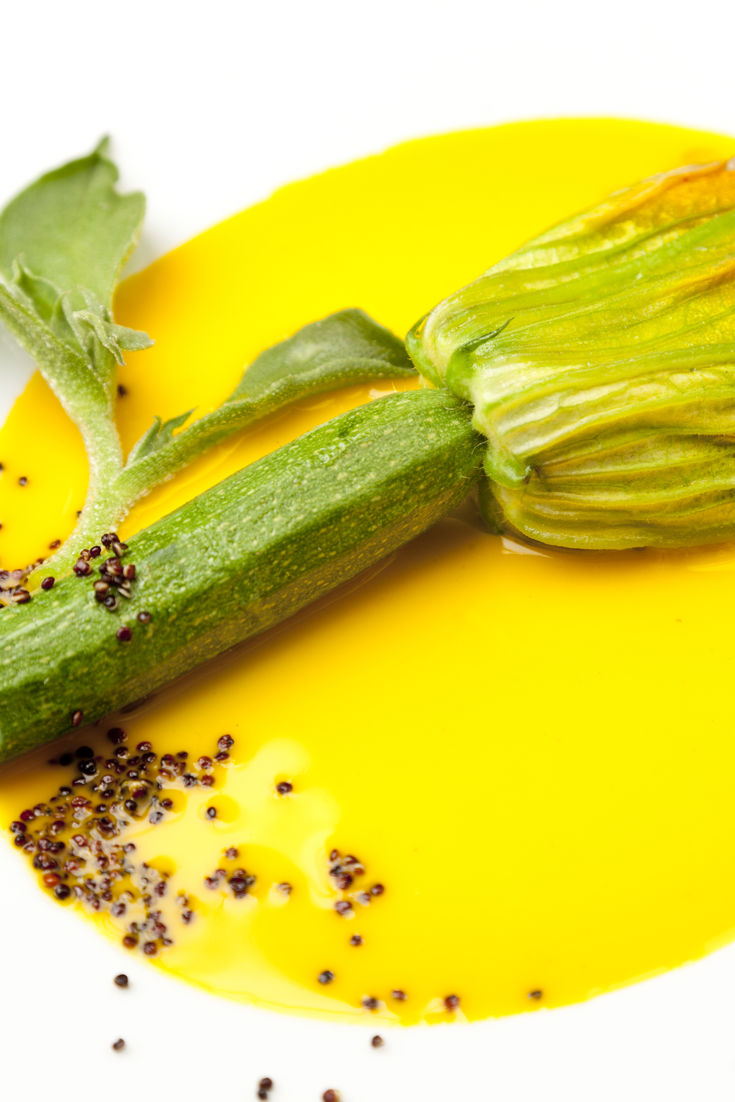Tapioca-Stuffed Courgette Flower Recipe - Great British Chefs