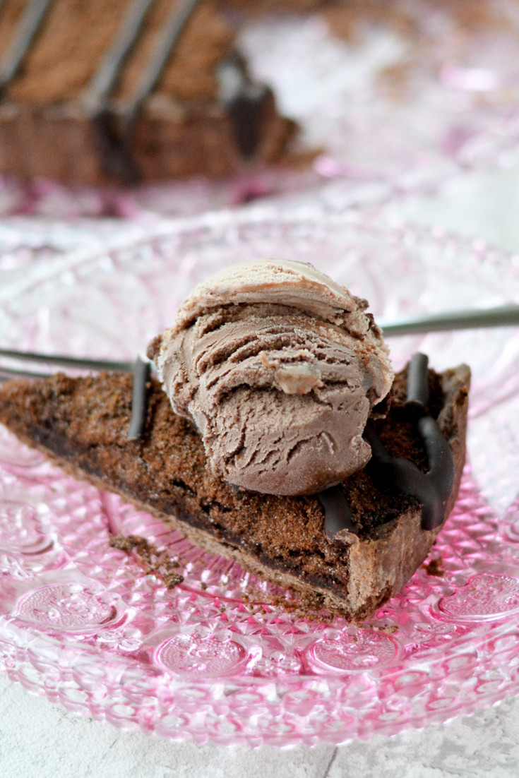 Chocolate treacle tart recipe - Great British Chefs