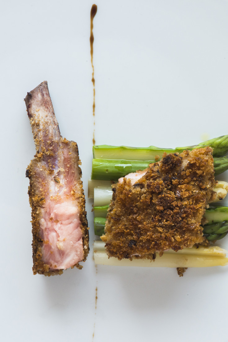 Crusted Iberian Pork Rib Recipe - Great Italian Chefs