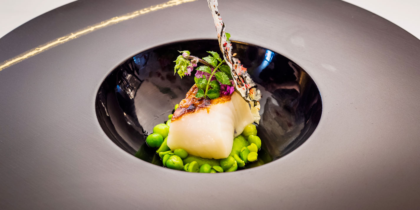 Cod with Peas Recipe - Great British Chefs