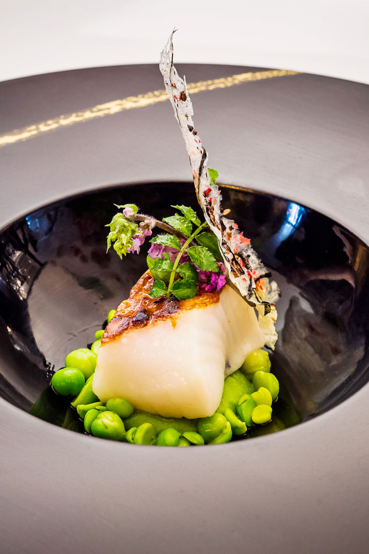 Cod with Peas Recipe - Great British Chefs