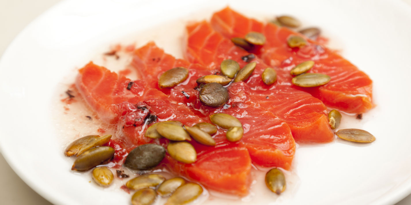 Salmon Sashimi Recipe - Great British Chefs