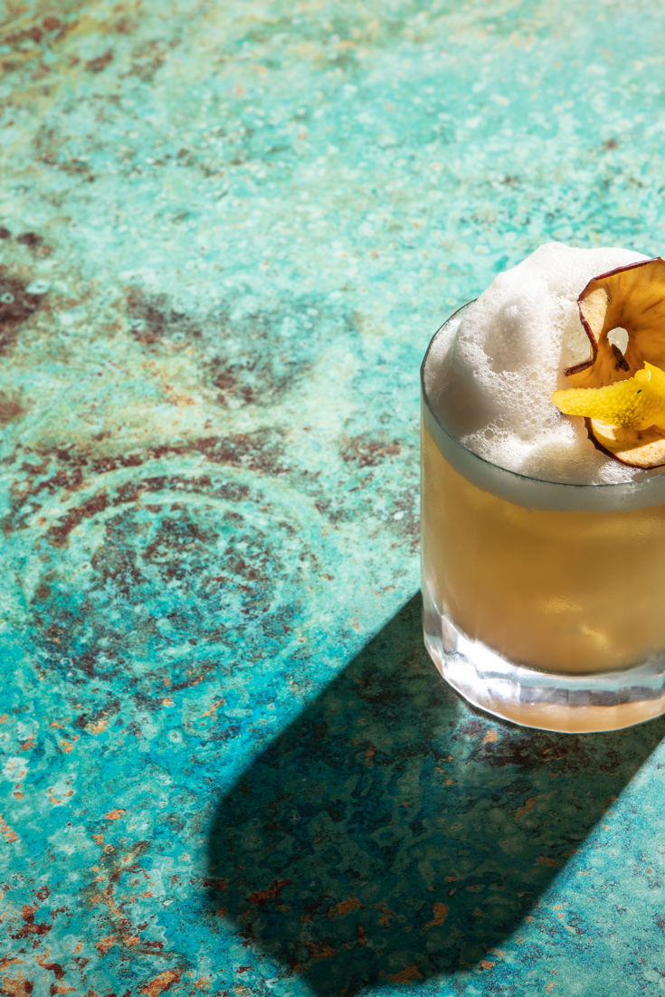Apple and Honey Sake Sour Recipe - Great British Chefs