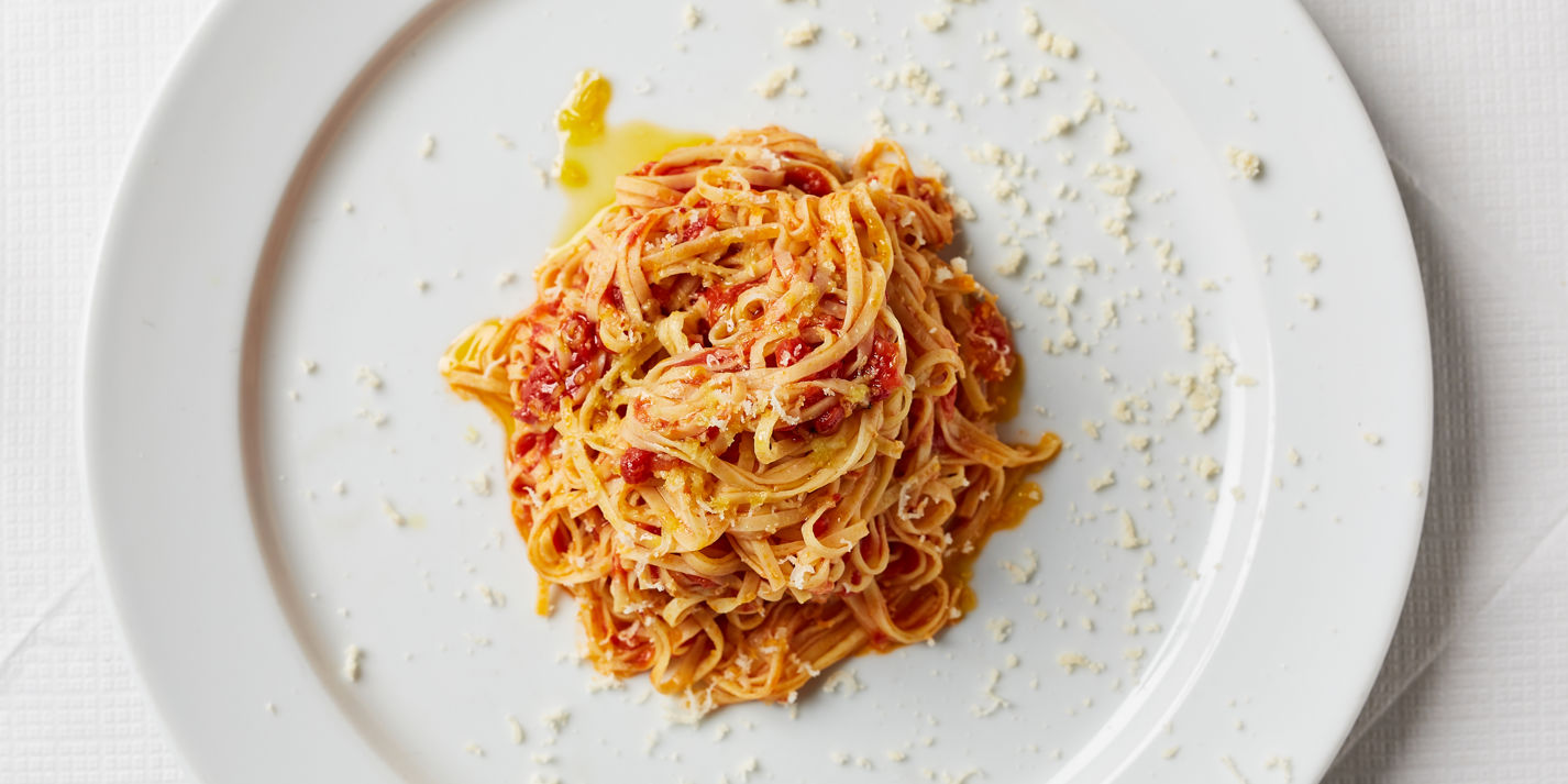 Tagliarini with Tomato Sauce Recipe - Great British Chefs