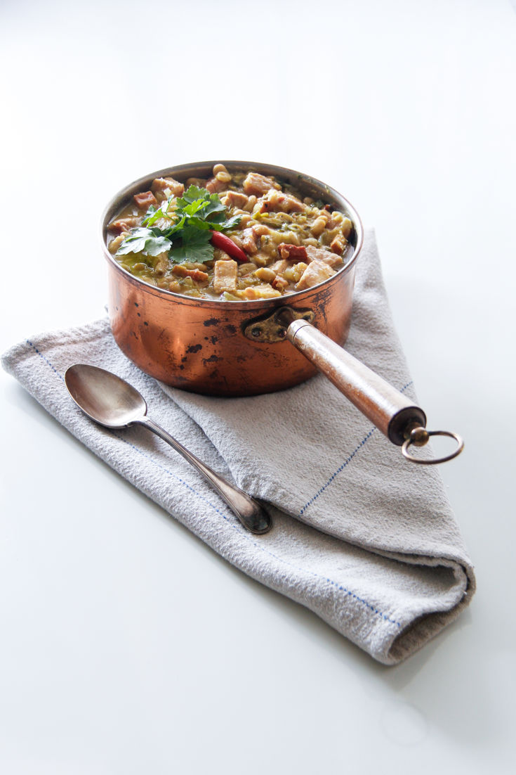 Gammon and white bean stew recipe - Great British Chefs