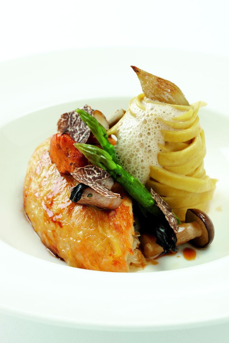Pot-Roast Chicken Pasta Recipe With Mushrooms - Great British Chefs