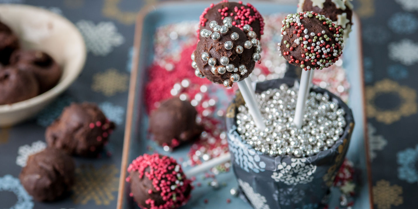 Chocolate Truffle Lollipops Recipe - Great British Chefs