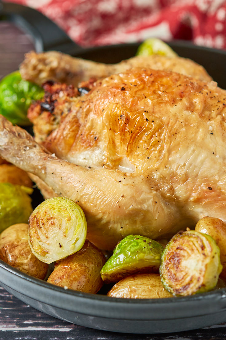 One-Pot Christmas Poussin Recipe - Great British Chefs