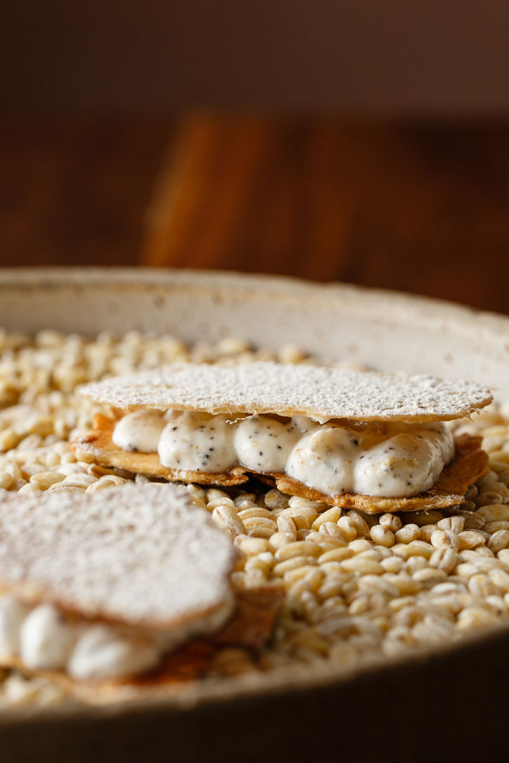 Jerusalem Artichoke, Chicken Skin, Truffle Curd Recipe - Great British ...