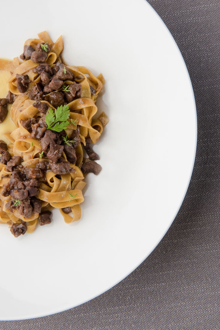 Hare Ragù Recipe with Chickpea Flour Tagliatelle - Great Italian Chefs