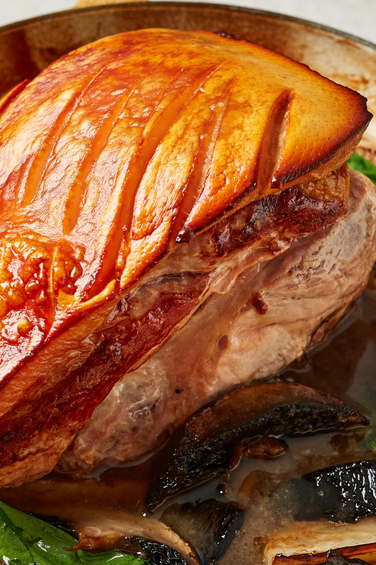 Pot-Roast Pork with Celeriac and Mushrooms Recipe - Great British Chefs