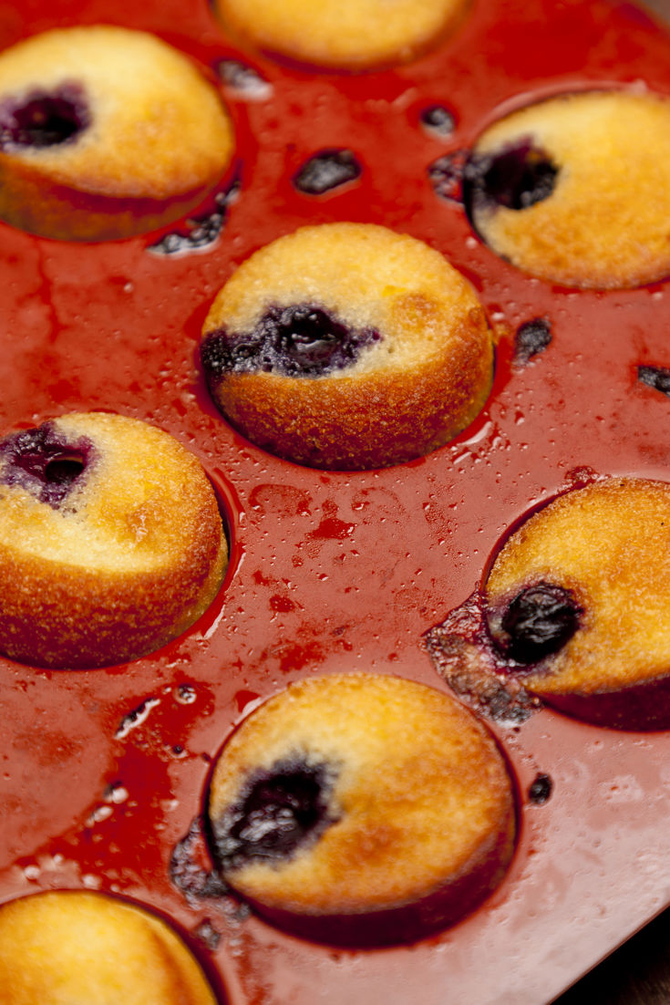 Blueberry Financiers Recipe - Great British Chefs
