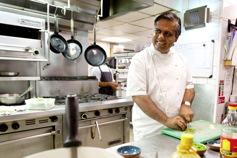 Vivek Singh at Taste of London - Great British Chefs