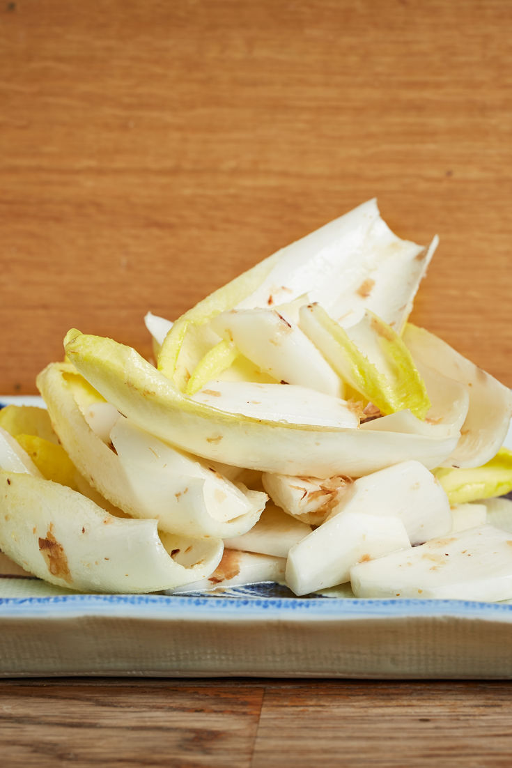 Tokyo Turnip, Chicory and Bonito Salad Recipe - Great British Chefs