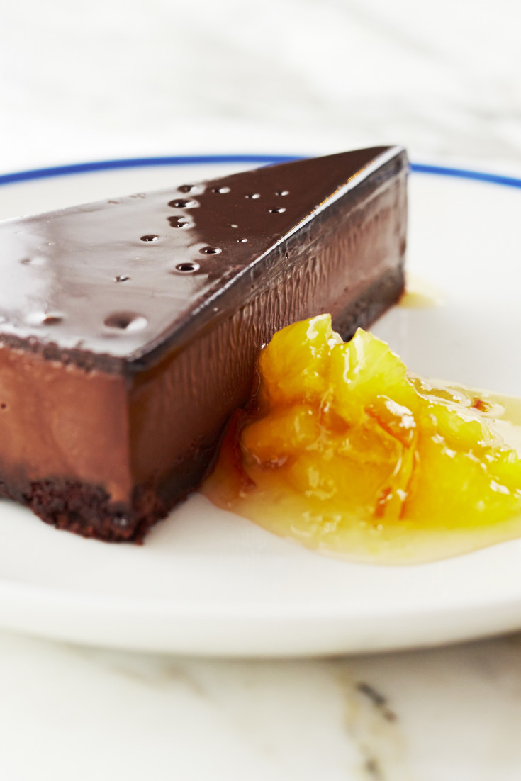 Triple Layered Chocolate Tart Recipe - Great British Chefs