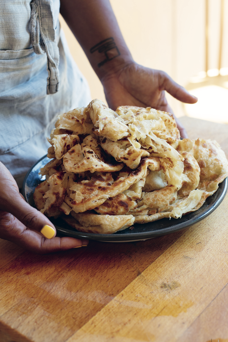 Buss Up Shut Roti Recipe - Great British Chefs