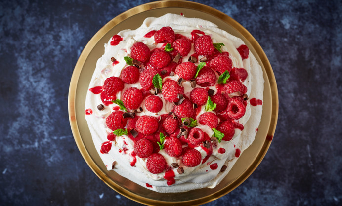 Raspberry Pavlova Recipe - Great British Chefs
