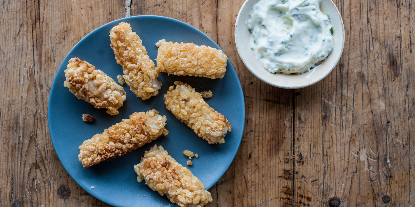 Rice Krispie Fish Fingers Recipe - Kids Recipe - Great British Chefs