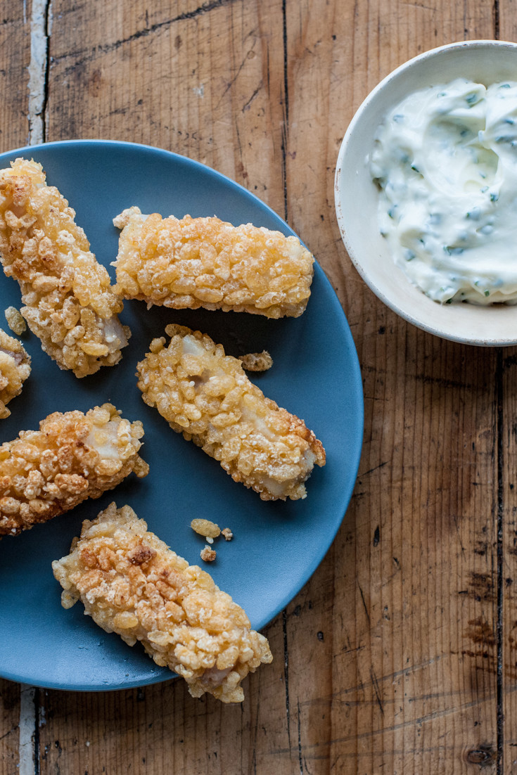 Rice Krispie Fish Fingers Recipe - Kids Recipe - Great British Chefs