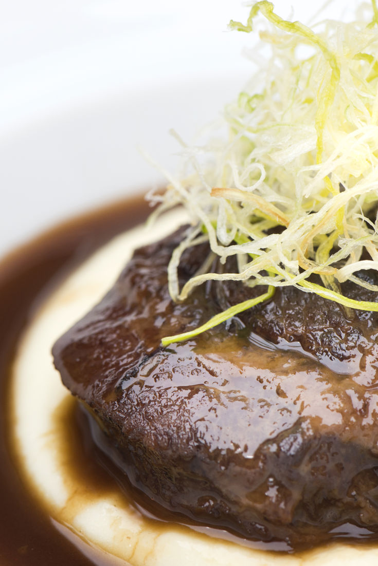 Braised Veal Cheek and Leeks Recipe - Great Italian Chefs