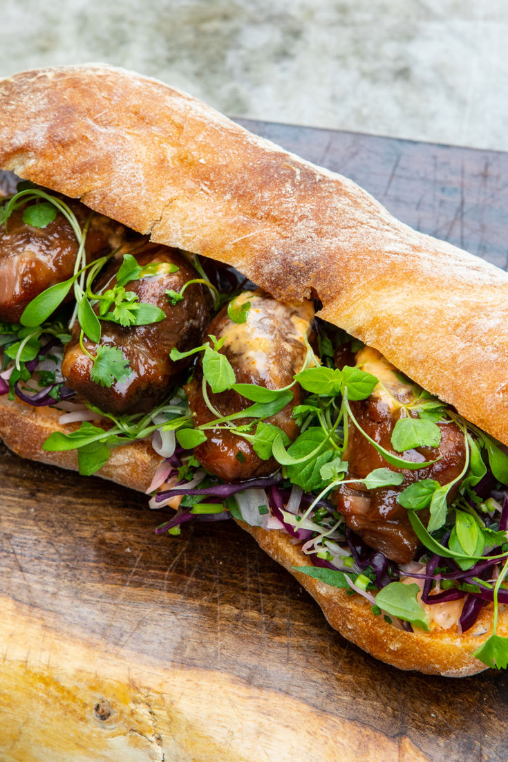 Ginger Dog (Ginger Pork Cheek Sandwich) Recipe - Great British Chefs