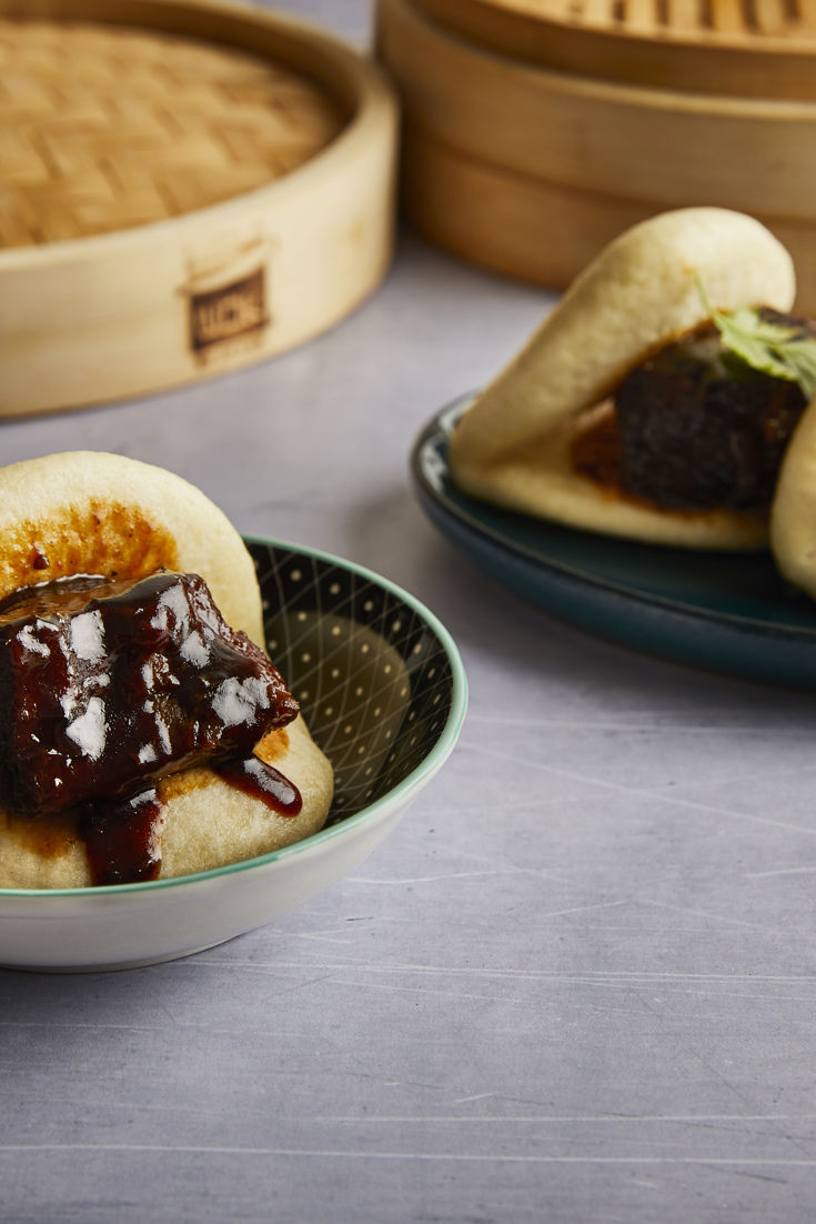 Black Pepper Glazed Short Rib Bao Recipe - Great British Chefs